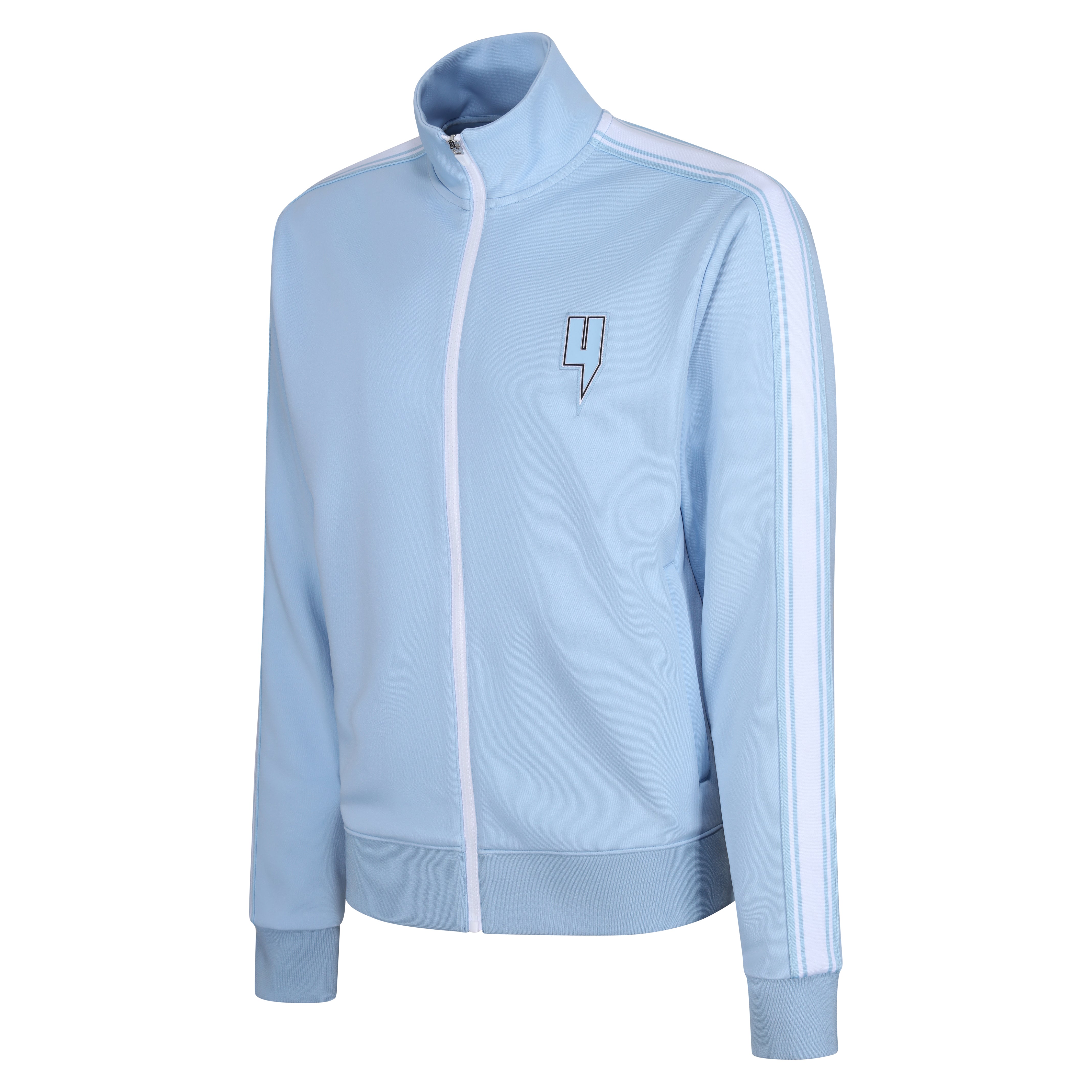 TRACK TOP SIDE STRIPE BABY BLUE – YELIR WORLD
